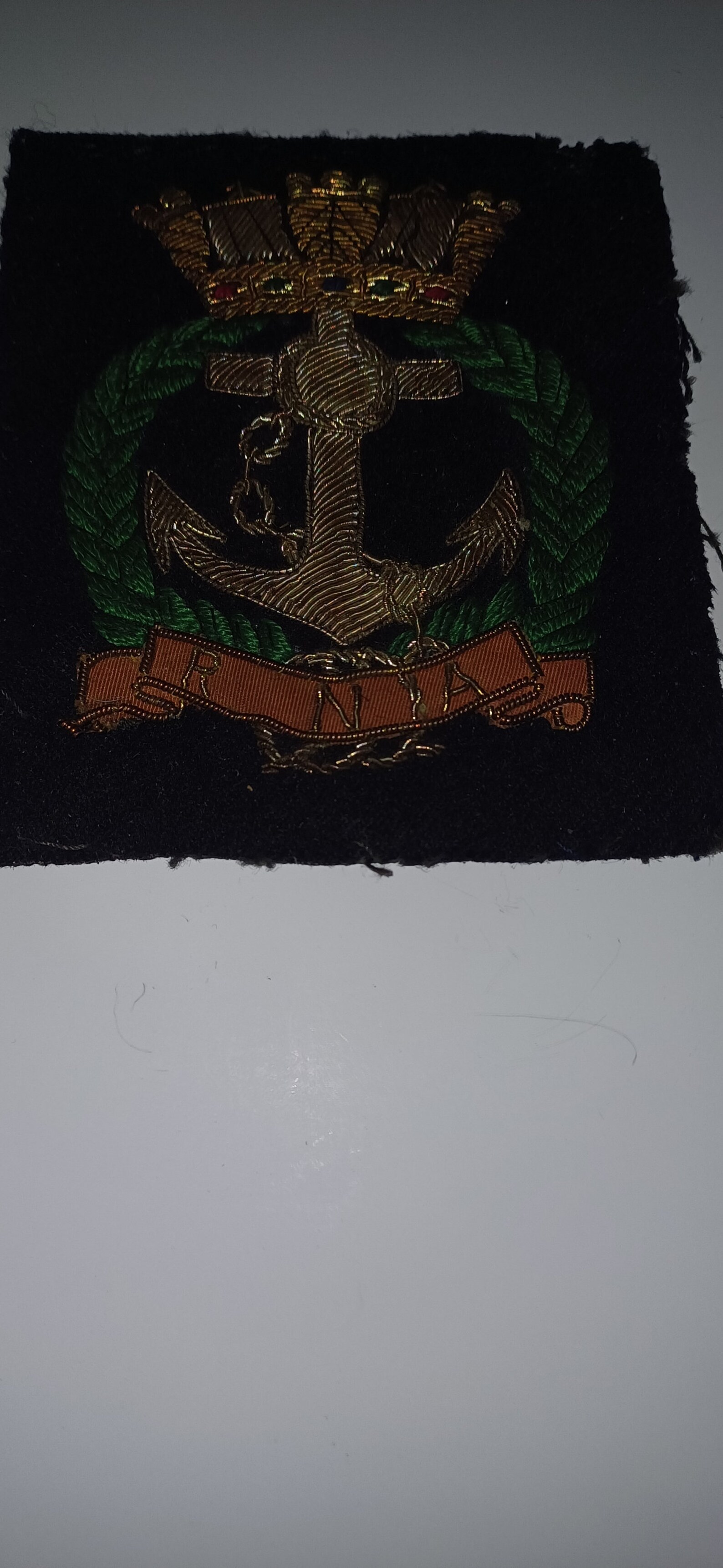 Royal Naval Association Vintage Wire Blazer Badge., R.N.A. - Etsy