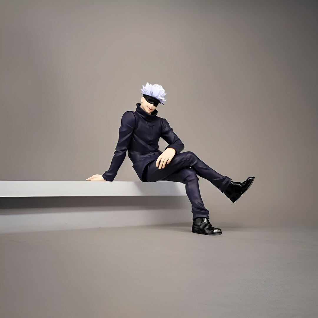 Sitting Gojo Figurine 10CM Anime Action Figure Anime Small Statue Manga ...