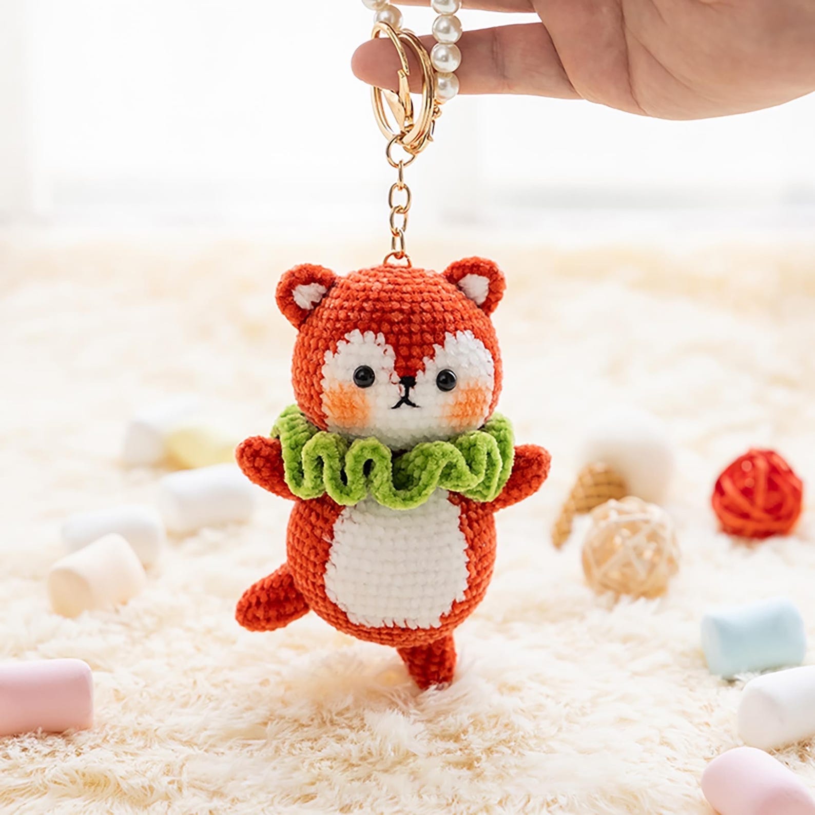 Ballet Zoo Keychains Crochet Pattern, 8 Animals Amigurumi, Animals ...