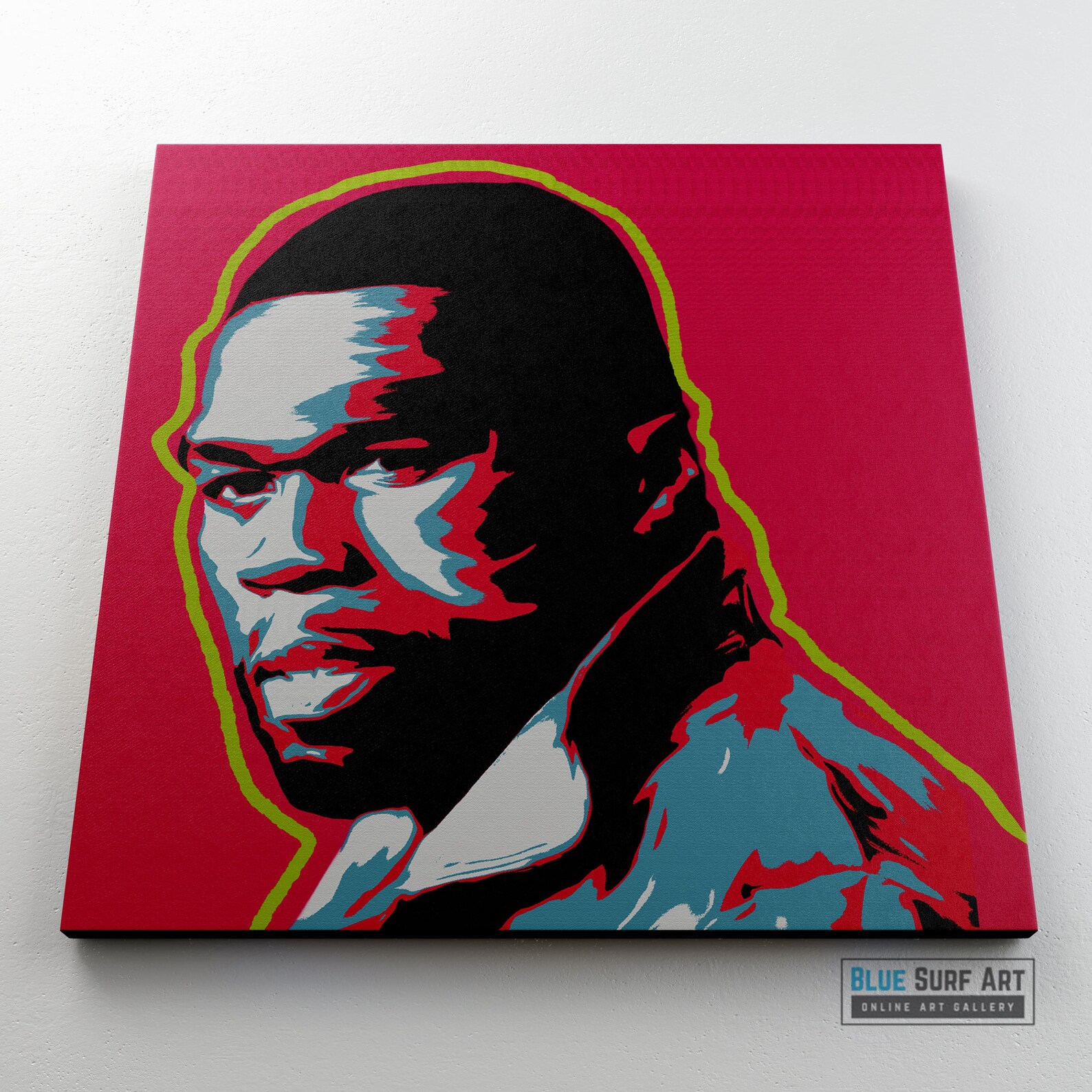 50 Cent Canvas Art Rapper Music Pop Art Painting Wall Art | Etsy