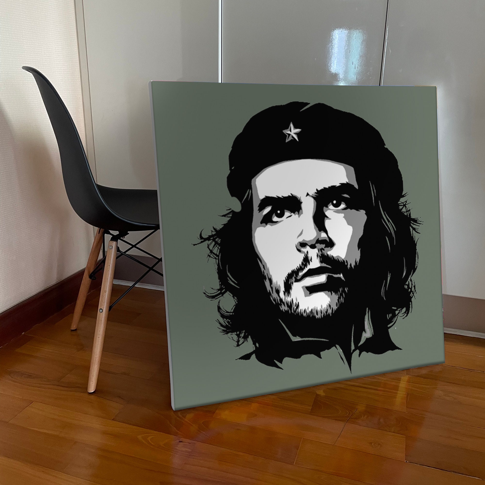 El político del Che Guevara pop art painting Wall Art Home | Etsy