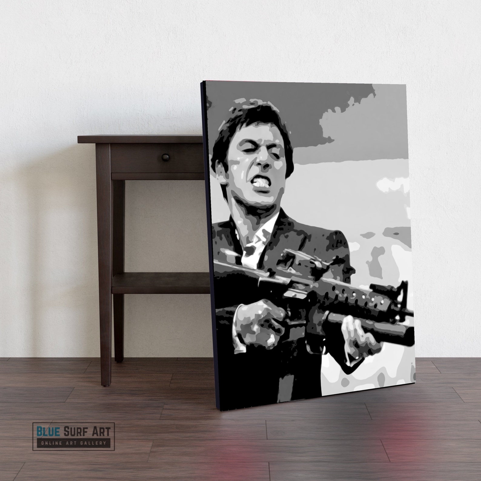 Scarface Wall Art Al Pacino Movie Pop Art Painting Gangster - Etsy