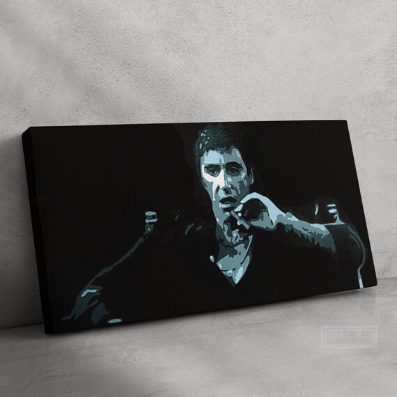 Scarface Canvas Yellow