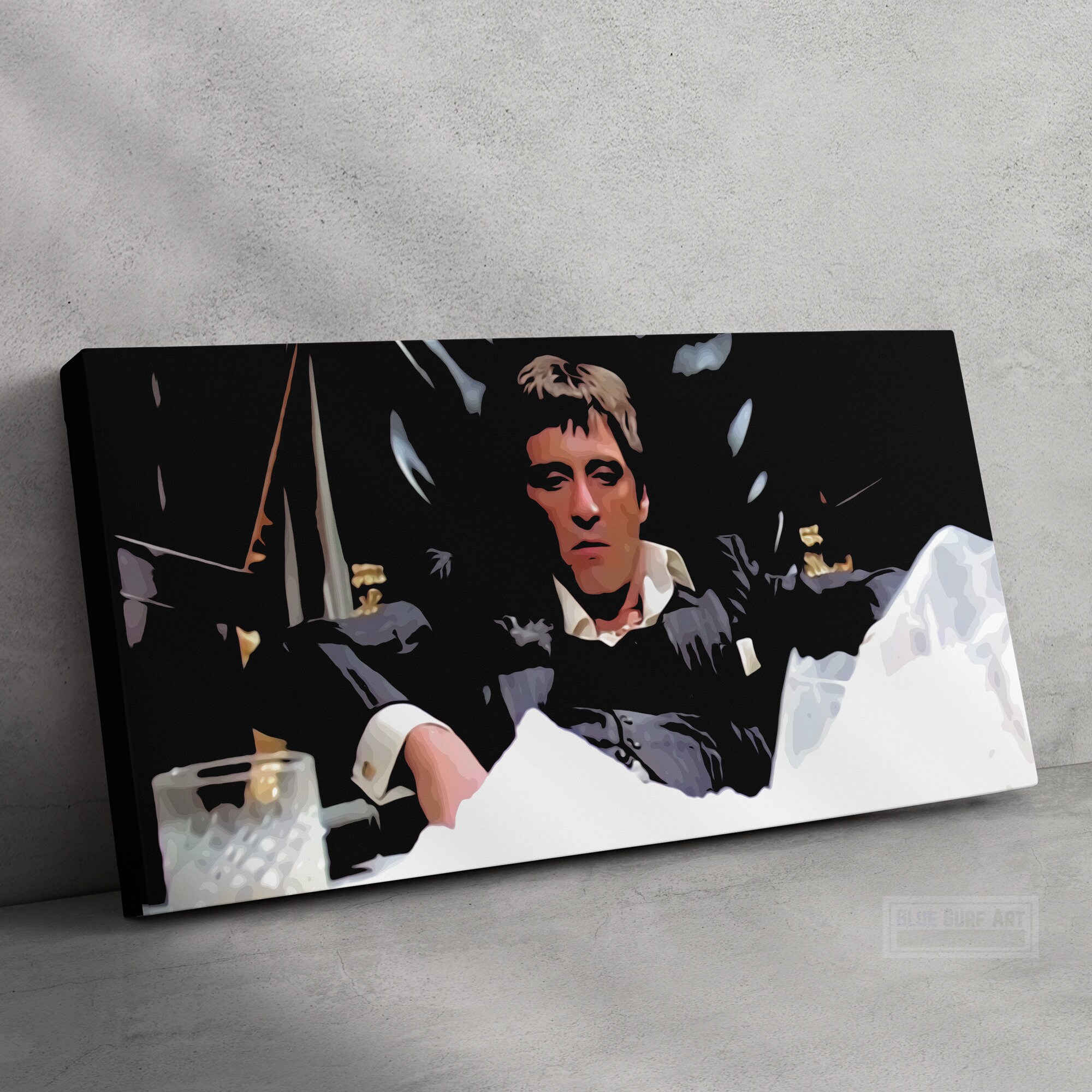 Scarface Canvas Yellow