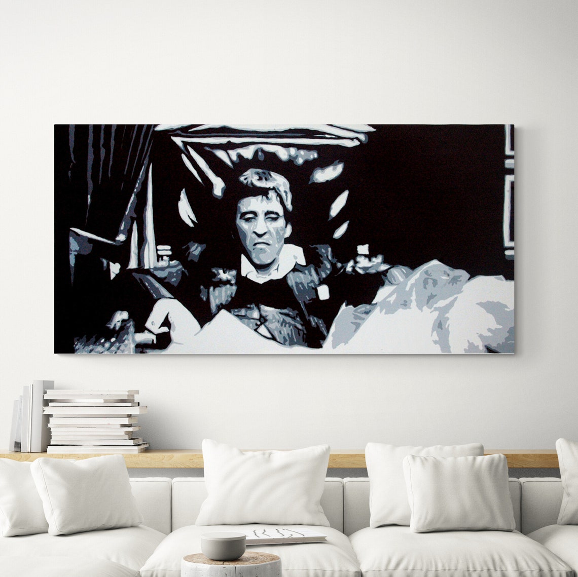 Scarface Wall Art Tony Montana Movie Film Pop Art Painting - Etsy