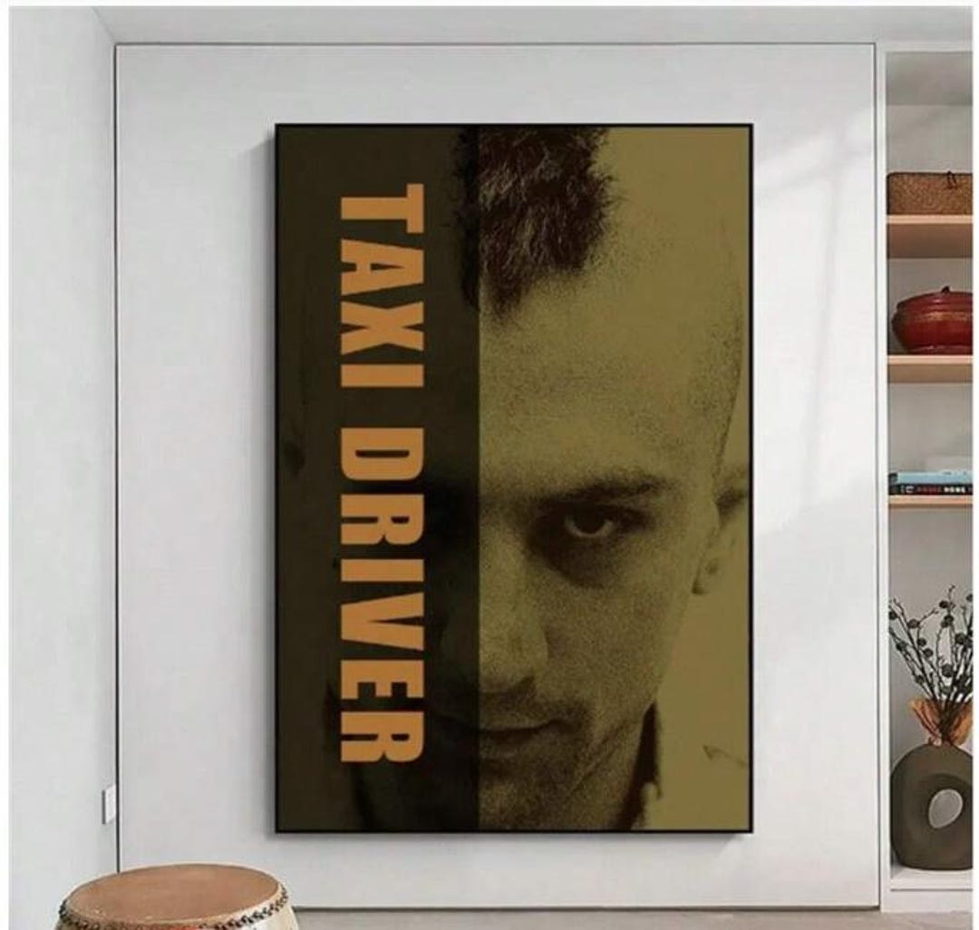 23X15 Taxi Driver Canvas Art Print | Robert Deniro | Unframed - Etsy