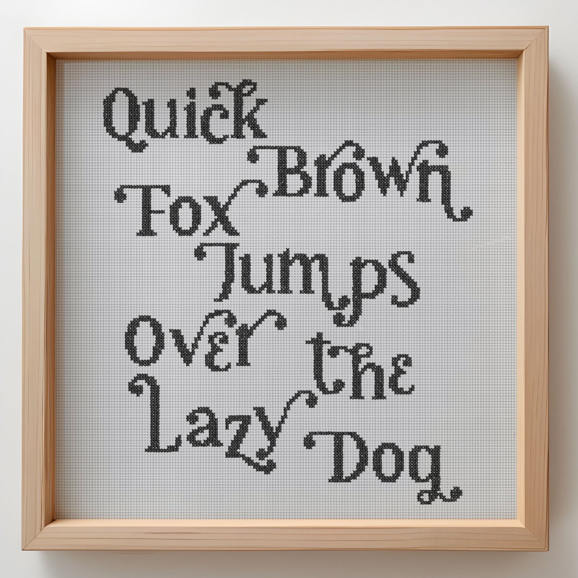 Cross Stitch Alphabet Pattern, Alphabet Letters for Counted Cross ...