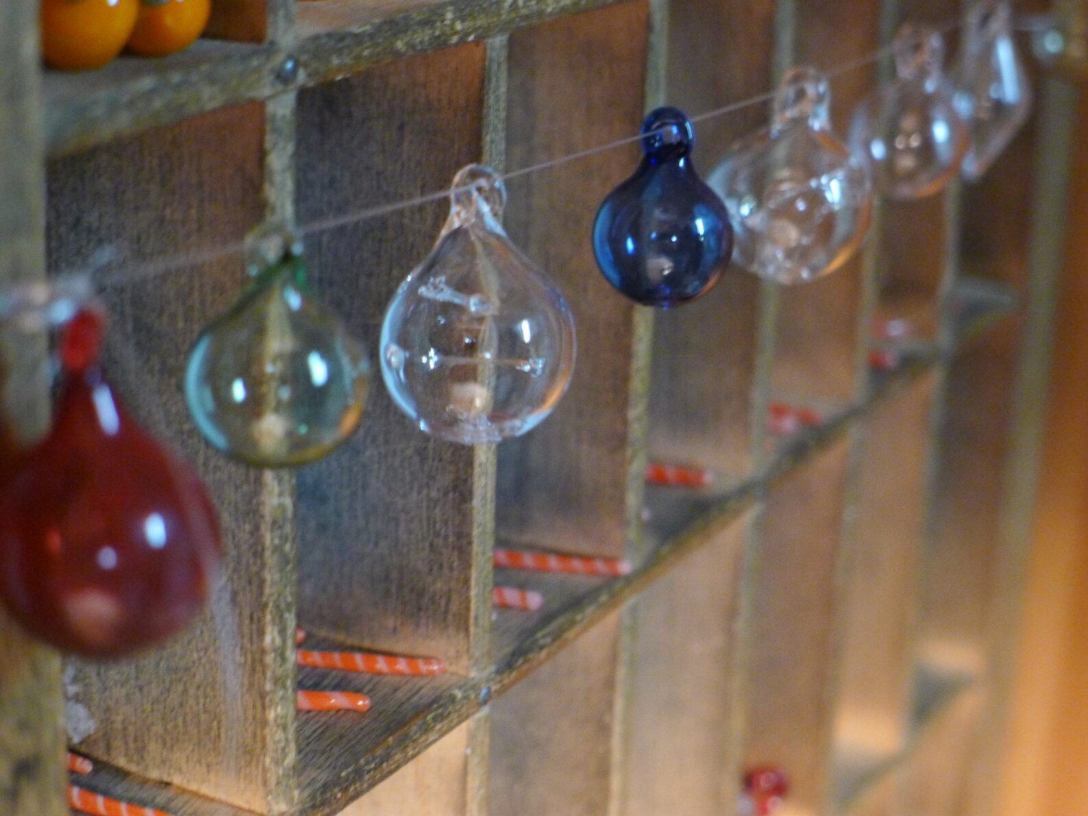 MINIATURE Glass Ornament Hand Blown and Sculpted by Jenn - Etsy