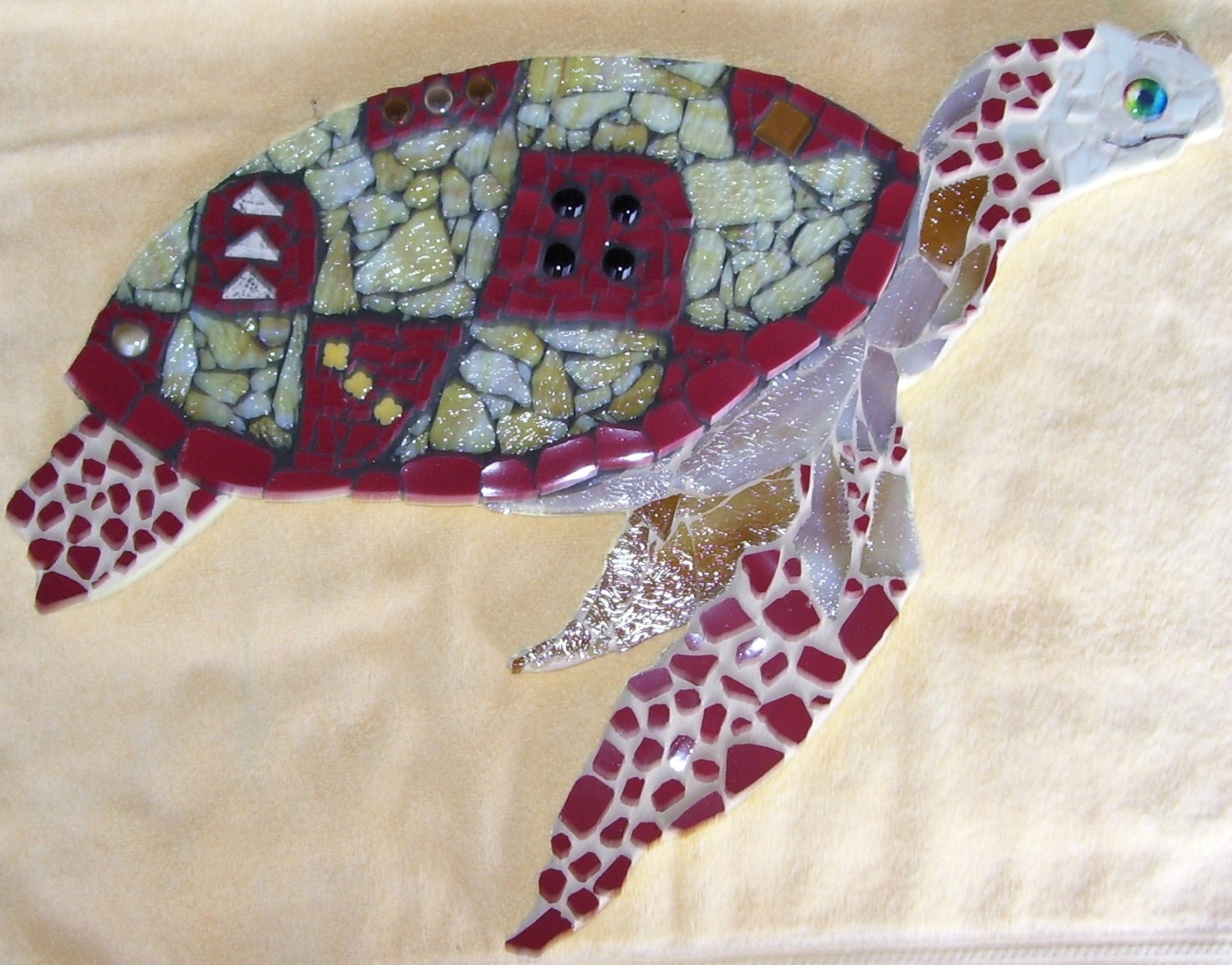 Sea Turtle Mosaic Wall Art - Etsy