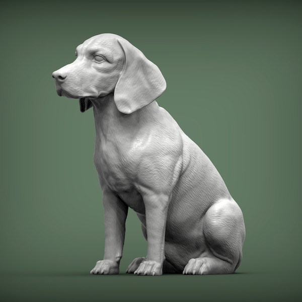 Beagle Statue - Etsy