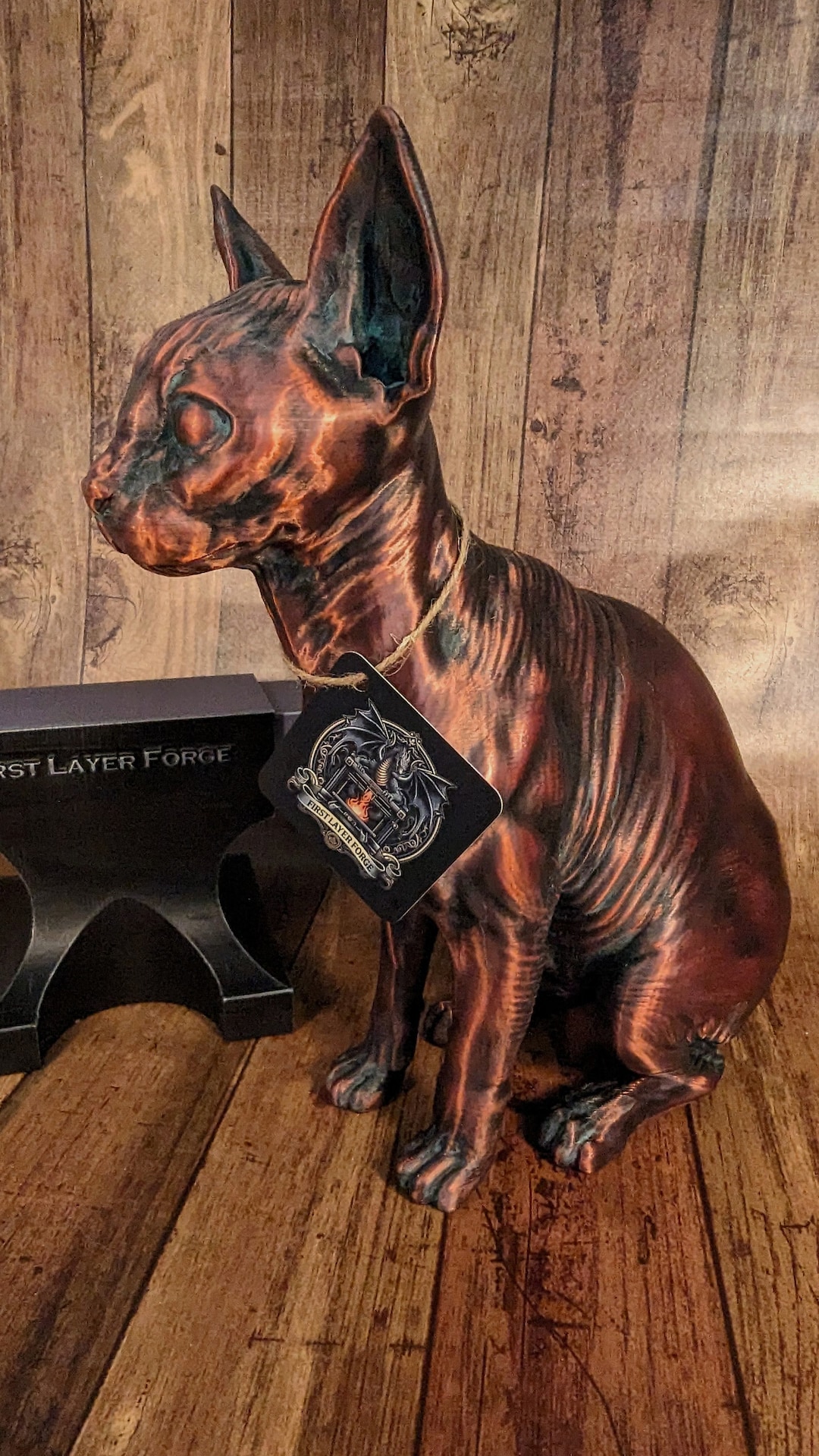 3D Printed Sphynx Cat Statue: Home Decor, Pet Memorial Gift - Etsy