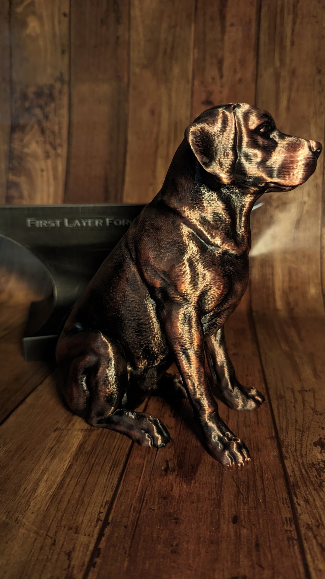 Labrador Retriever Figurine - 3D Printed - Ideal Gift & Memorial ...