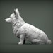 Cardigan Corgi Figurine Statue - 3D Printed - Perfect Home Décor and ...