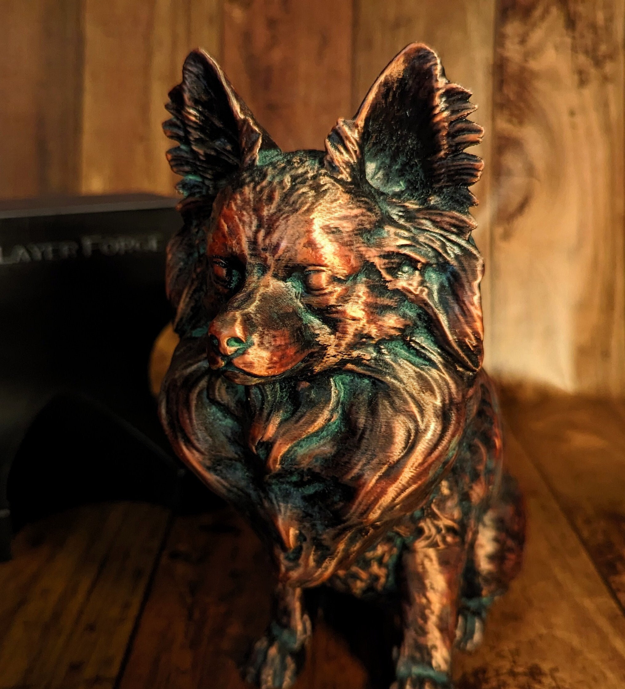 Papillion Figurine Statue 3D Printed Perfect Home Décor and Gift for ...