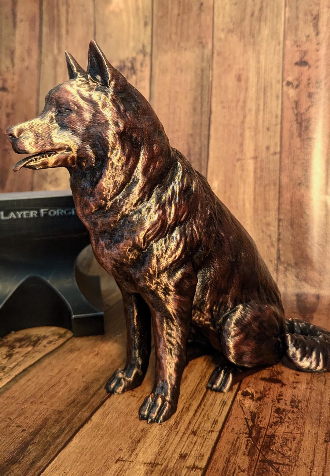3D Printed Husky Figurine: Dog Memorial Gift, Home Decor - Etsy