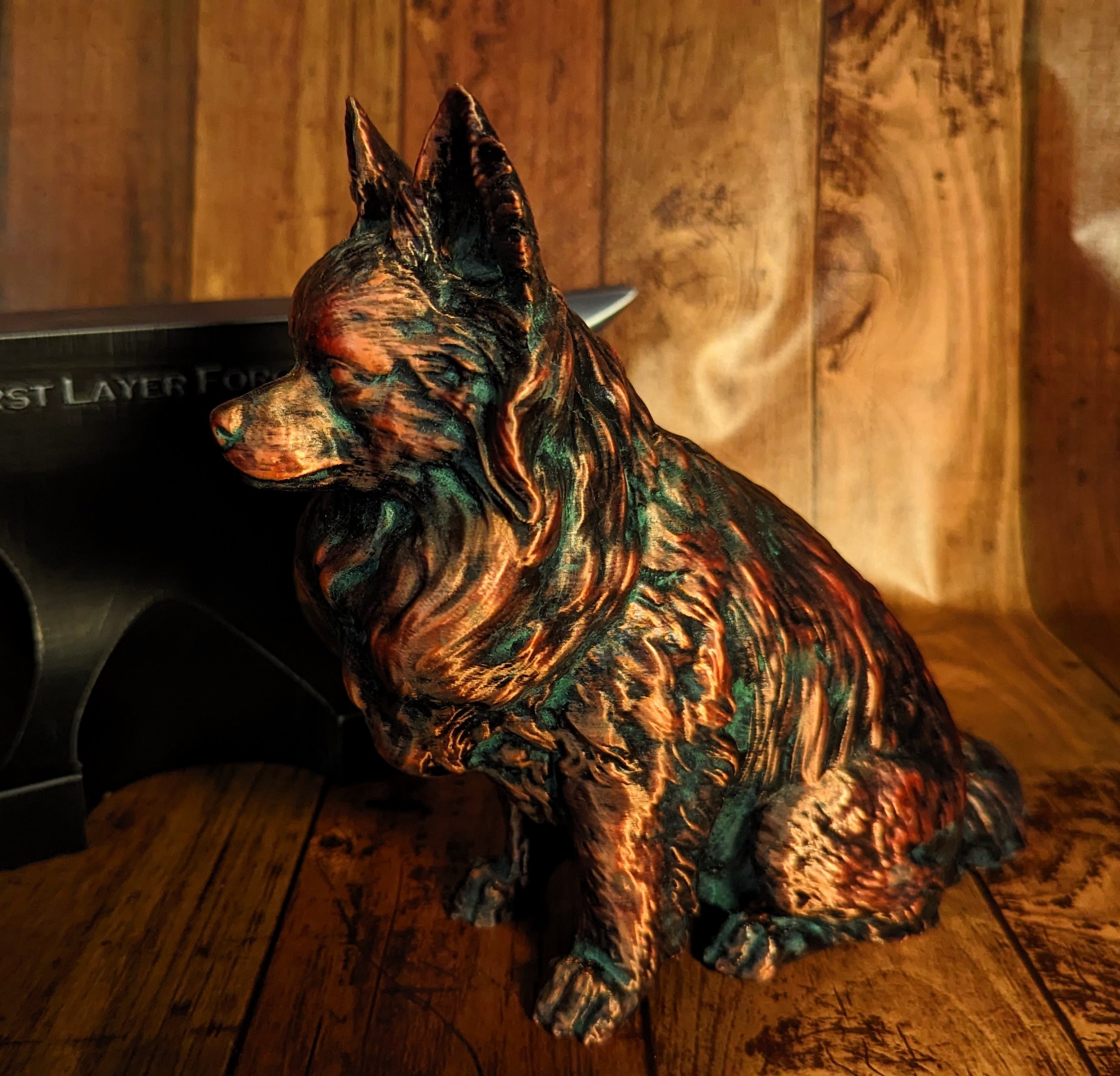 Papillion Figurine Statue 3D Printed Perfect Home Décor and Gift for ...