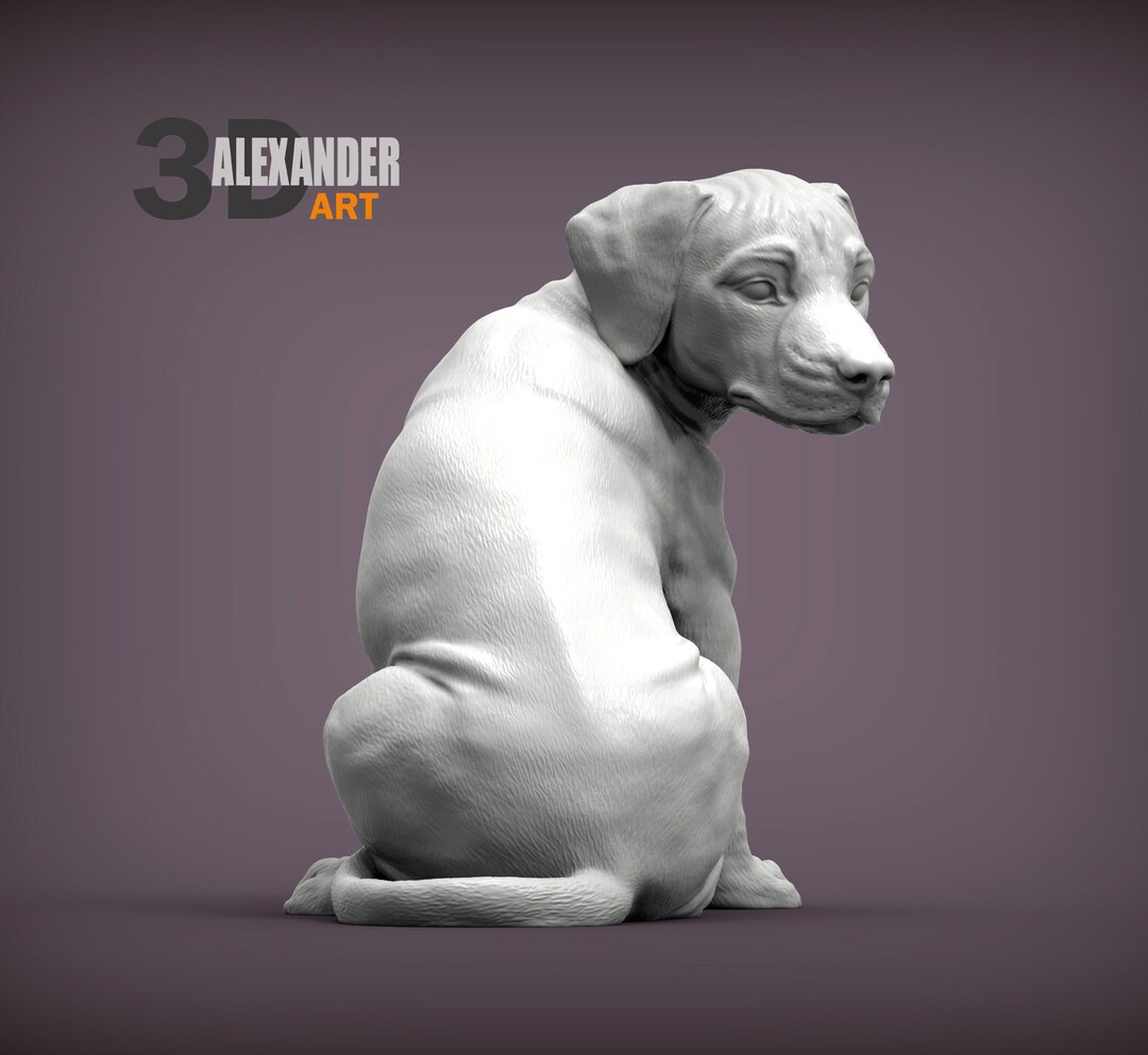 3D Printed Rhodesian Ridgeback Puppy Figurine: Dog Lover Gift - Etsy
