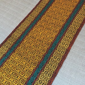 Fall Table Runner Weaving Pattern - 8 Shaft - 18 EPI Weaving Draft ...