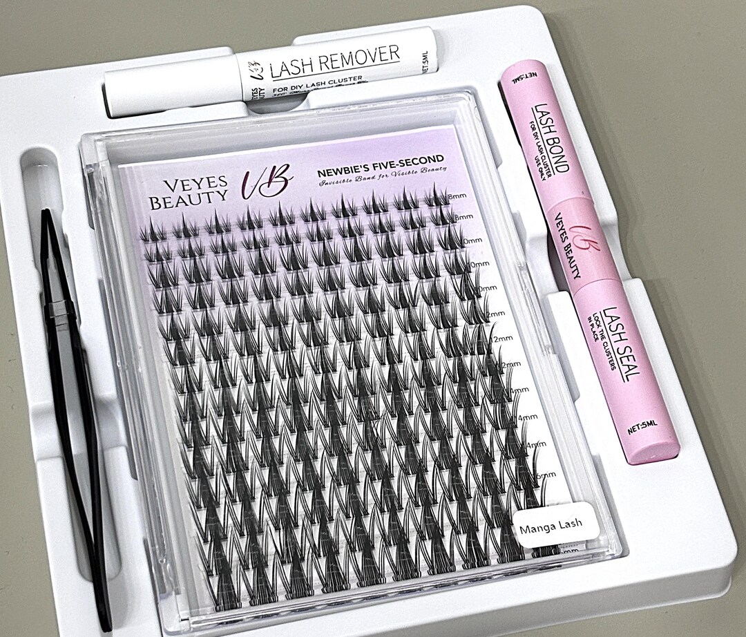 Manga Lash Cluster Newbies Five-second Lightweight Cluster Eyelashes ...