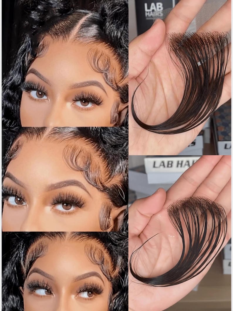 Invisible Top Swiss HD Lace Reusable Baby Hair Edge - Etsy