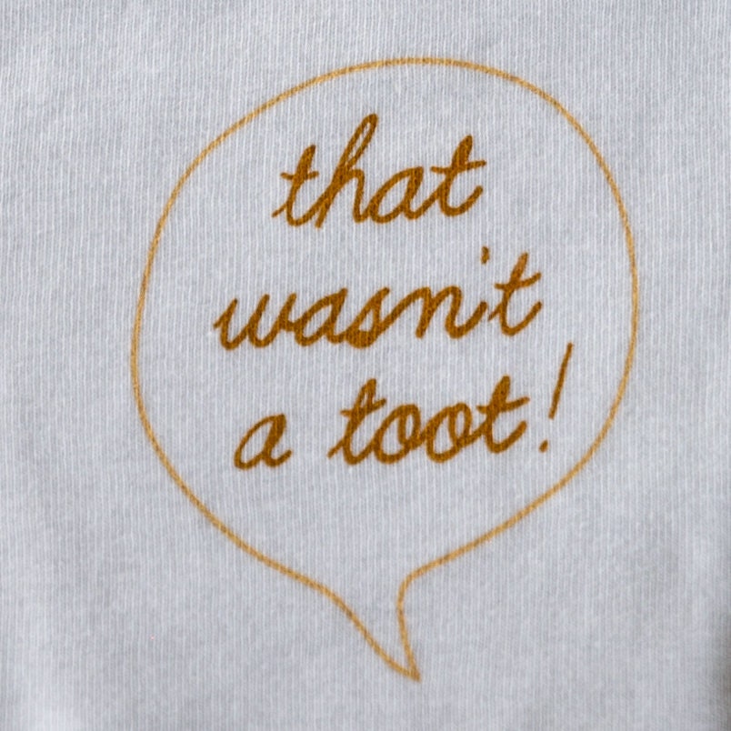 WHO TOOTED that Wasn't a Toot Funny Baby Onesie Graphic Print Prpl Nrpl ...