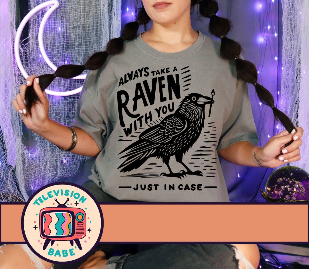 Raven Shirt Sandman Take a Raven With You Fan Art Nerflix Morpheus ...