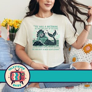 Merman He Was Not A Mer Gentleman T Shirt New Girl Jessica Day Nick ...