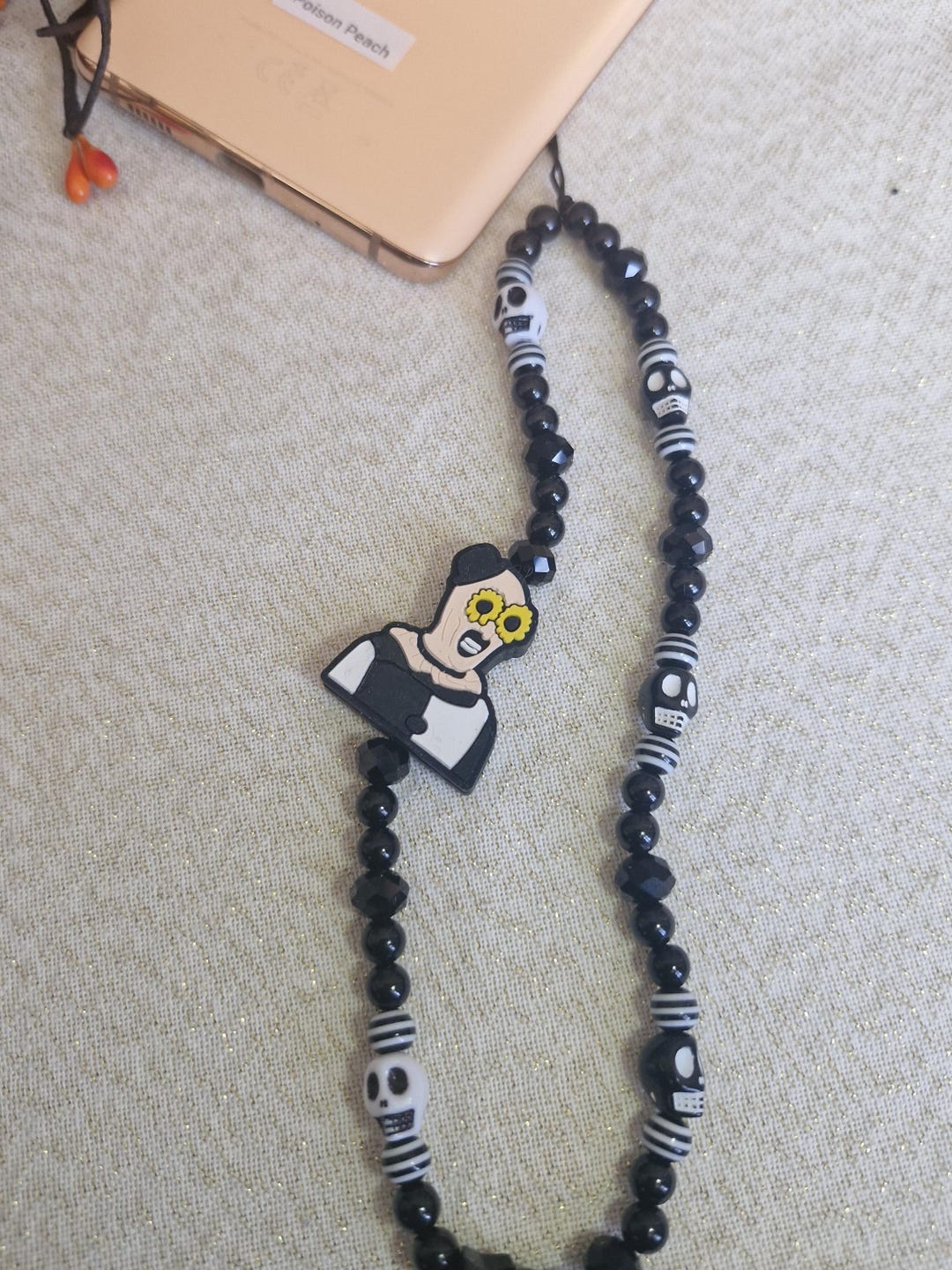 Horror Phone Strap: Art, Scary Clown Accessory - Etsy
