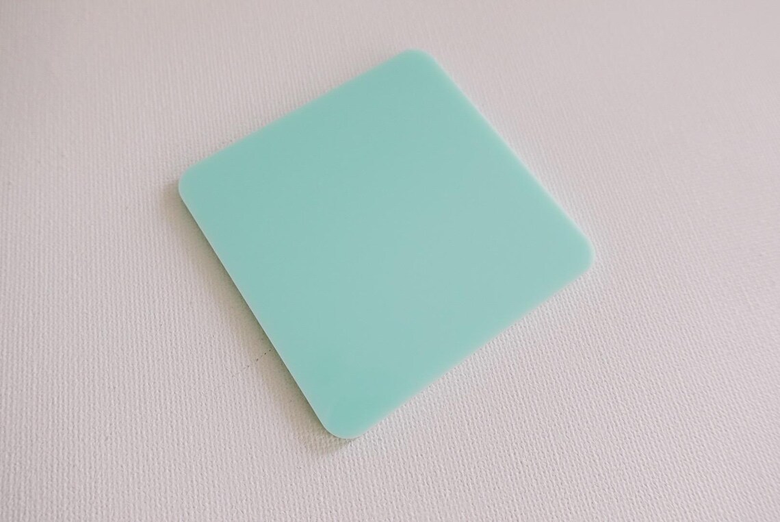 Acrylic Sheet / Baby Teal Acrylic Colour / 3mm Acrylic Pastel Acrylic ...