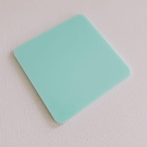 Acrylic Sheet / Baby Teal Acrylic Colour / 3mm Acrylic Pastel Acrylic ...