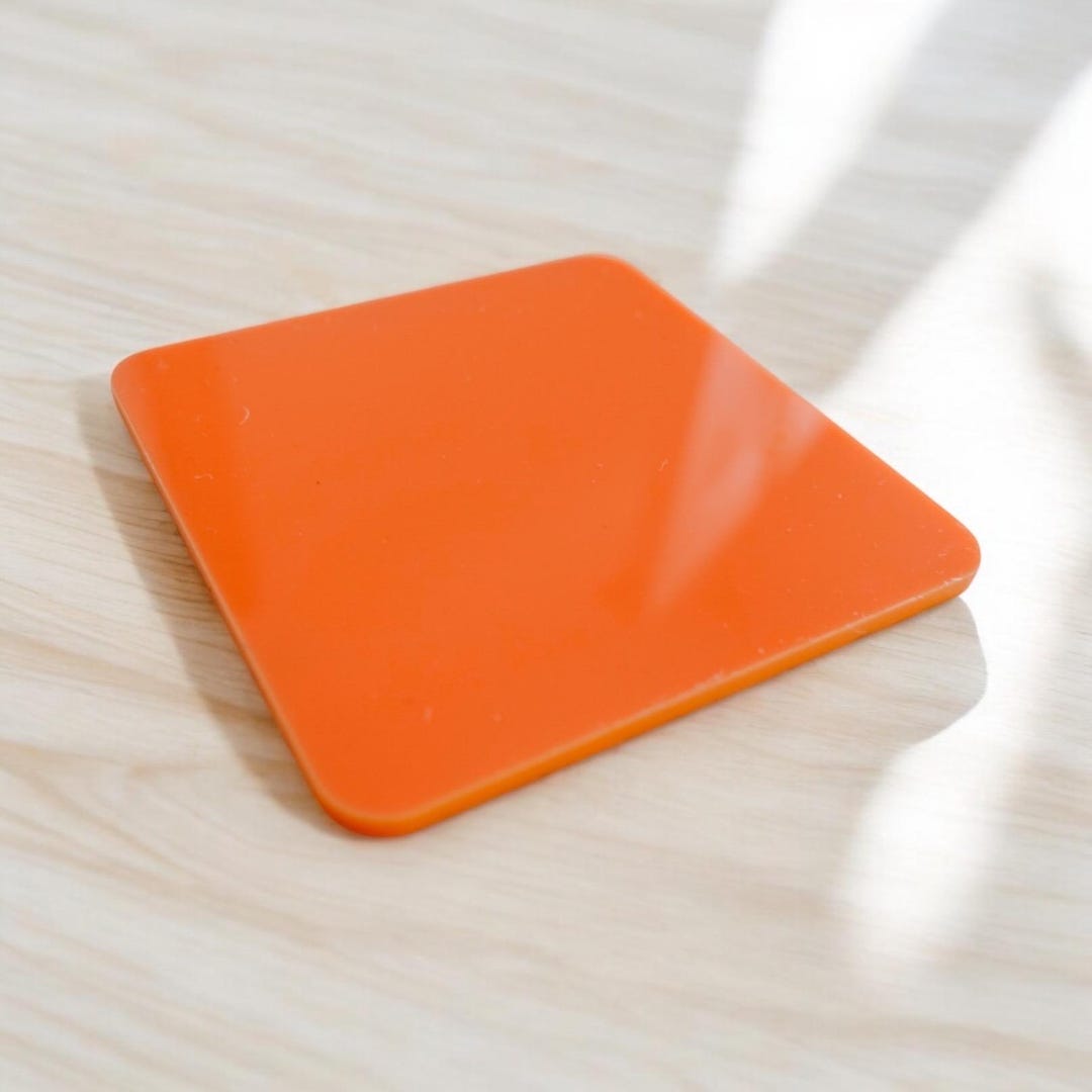 Acrylic Sheet / Orange Acrylic Colour / 3mm Acrylic Pastel Acrylic ...
