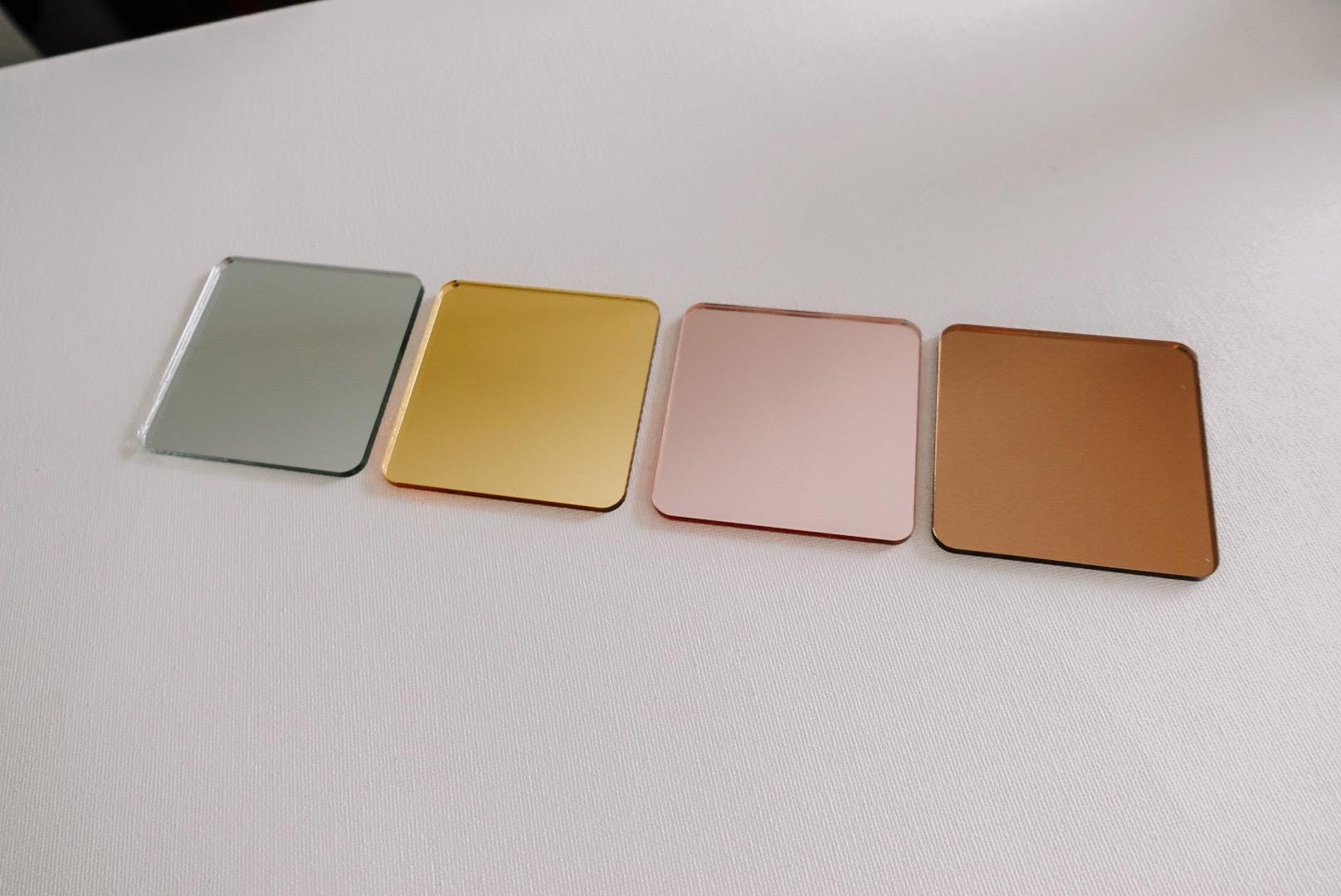 Acrylic Sheet / Bronze Mirror Colour / 3mm Acrylic Pastel Acrylic Sheet ...
