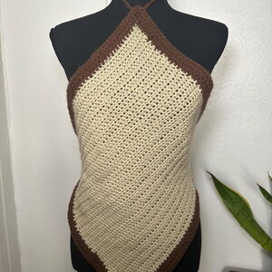 Crochet Diamond Top - Etsy