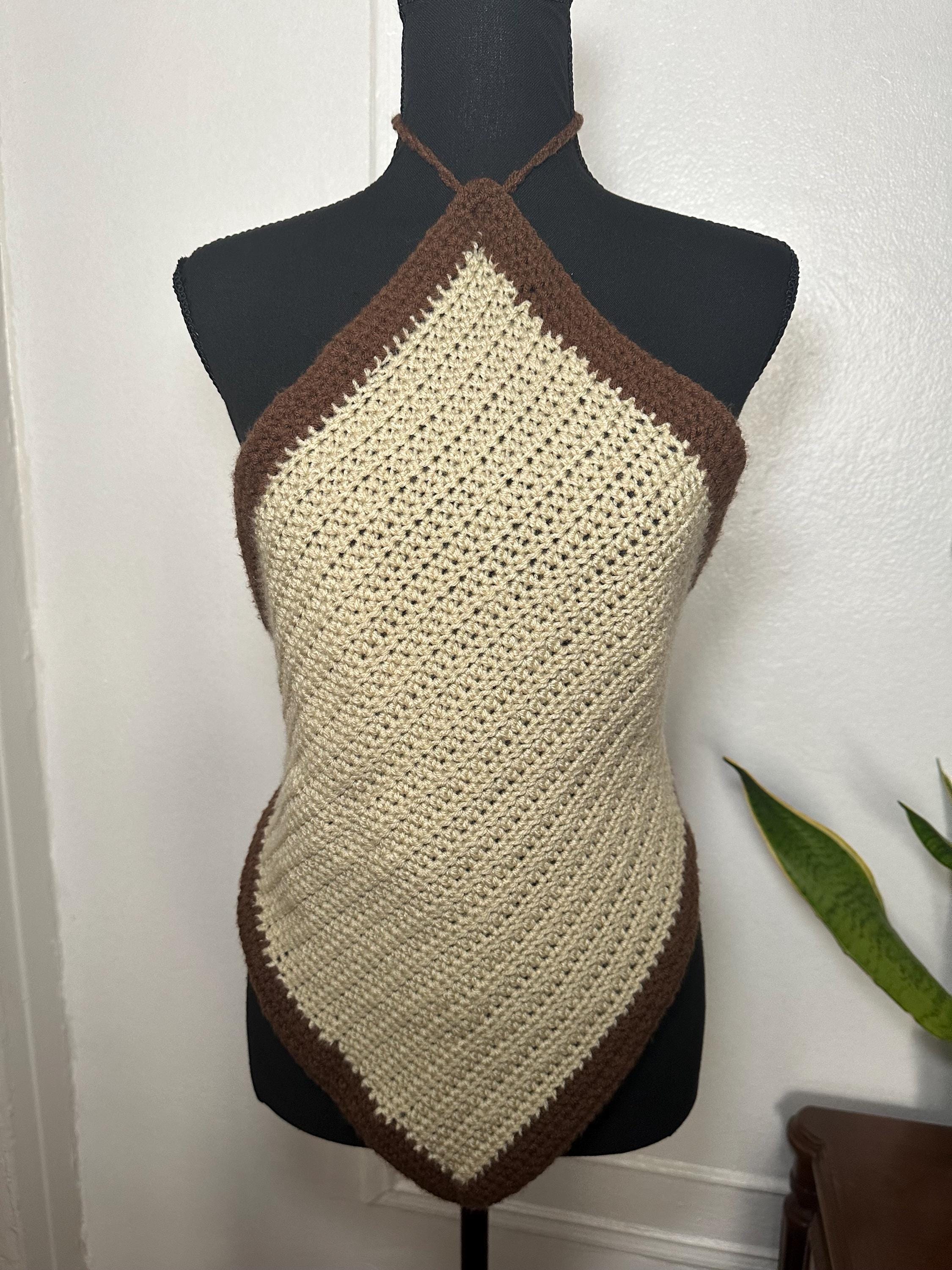 Crochet Diamond Top - Etsy