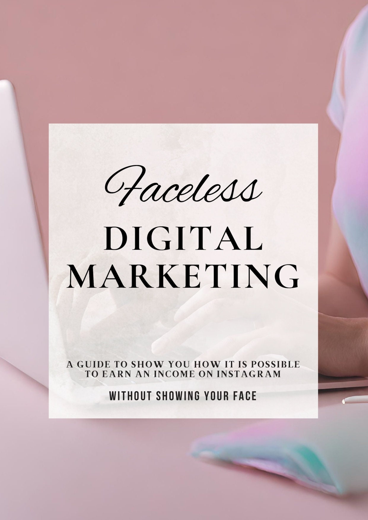 Faceless Marketing Guide - How to Make Money on Instagram Made EASY - Etsy