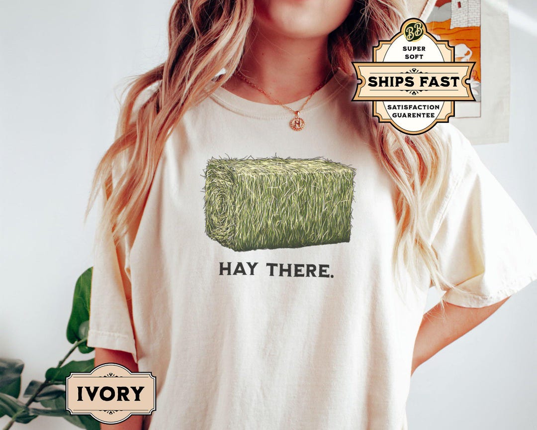 Funny Farming Pun Shirt, Farm Lover Gift, Country Humor Tee, Hay Bale T ...