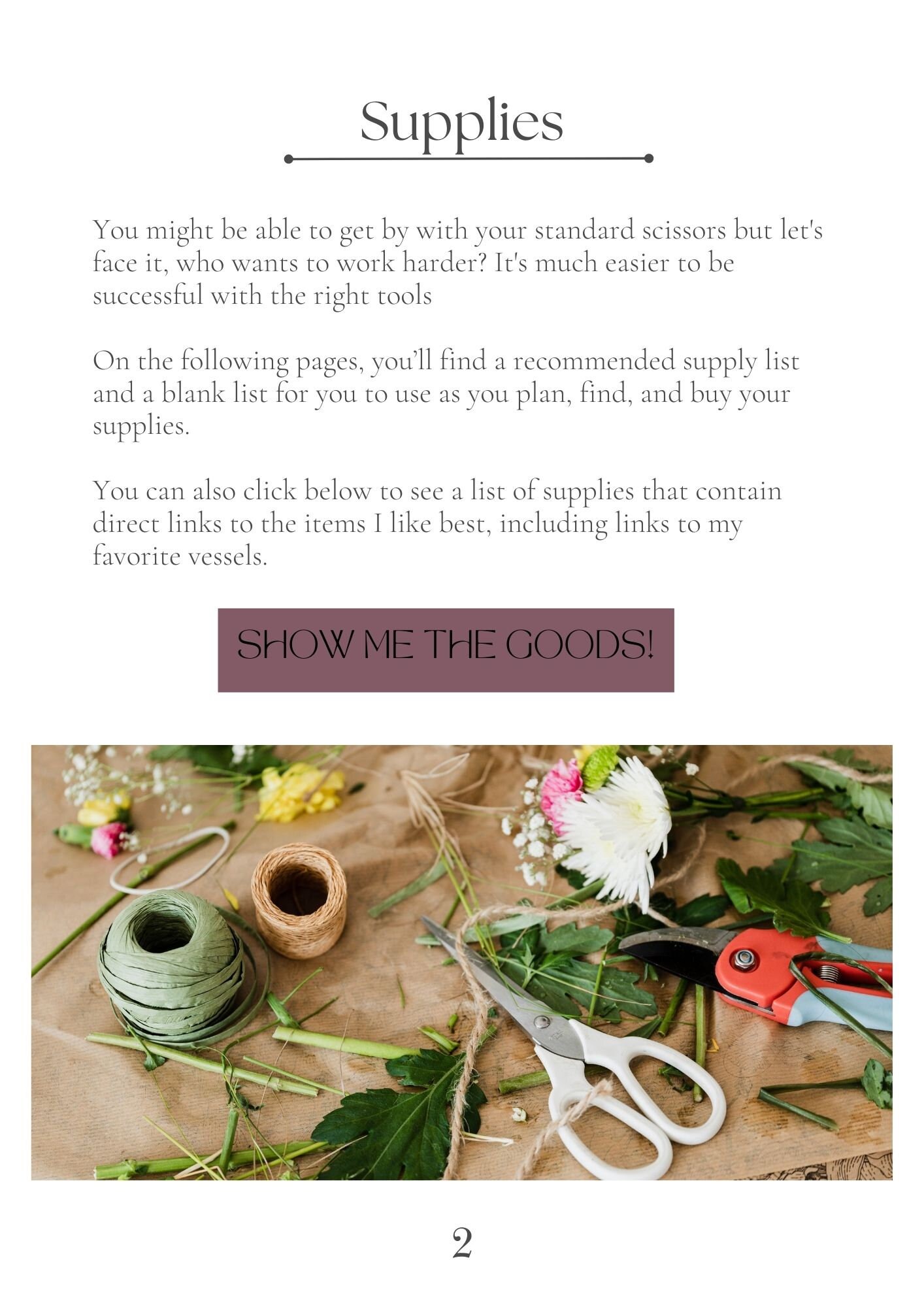 Supply List to DIY Your Wedding Flowers, Everything You Need to DIY ...