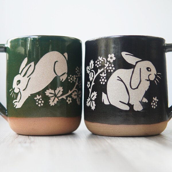 Rabbit Pottery - Etsy
