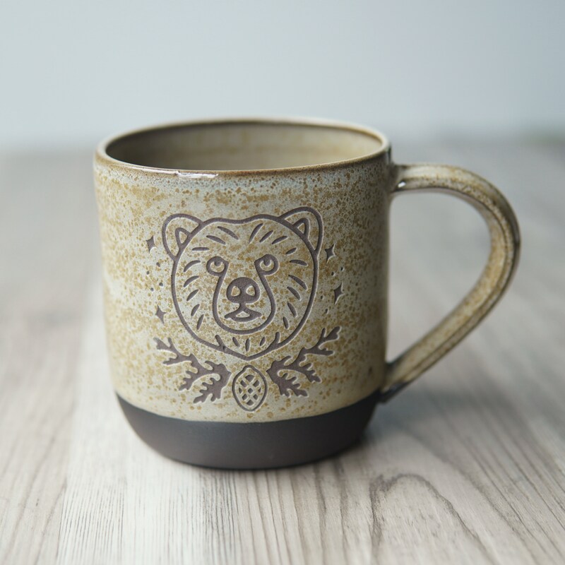 Pottery Bear - Etsy