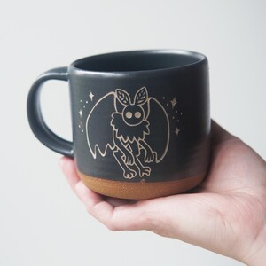 Mothman Mug - Classic Horror Monster Halloween Pottery - Etsy
