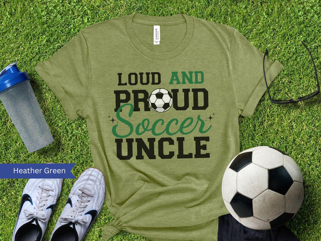 Soccer Uncle Shirt, Proud Soccer Uncle, Christmas Gift for Uncle ...