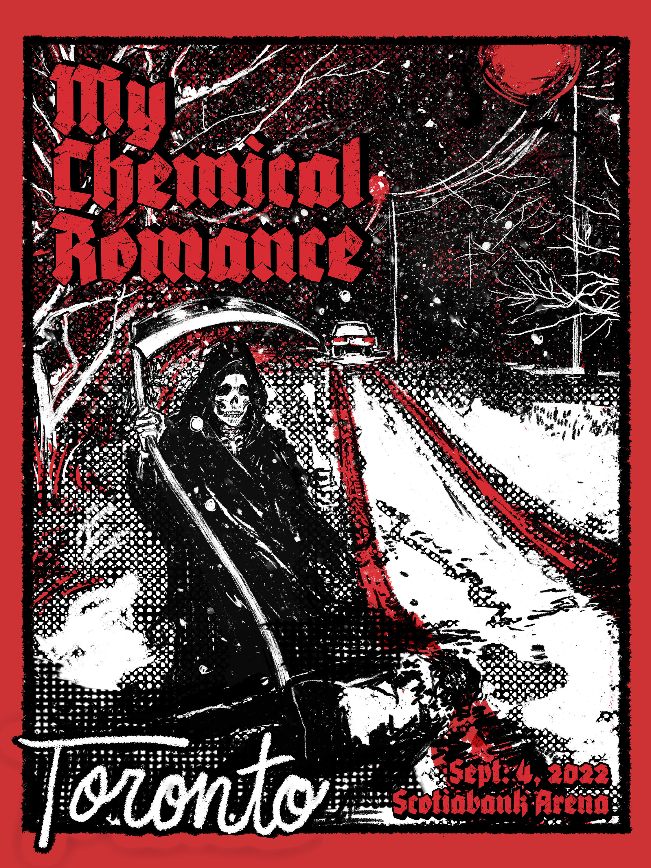 PRE-ORDER My Chemical Romance Swarm Tour Poster digital - Etsy