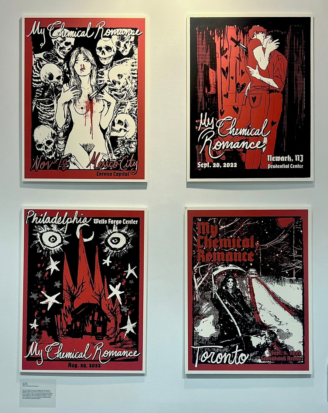 PRE-ORDER My Chemical Romance Swarm Tour Poster Collection - Etsy Canada