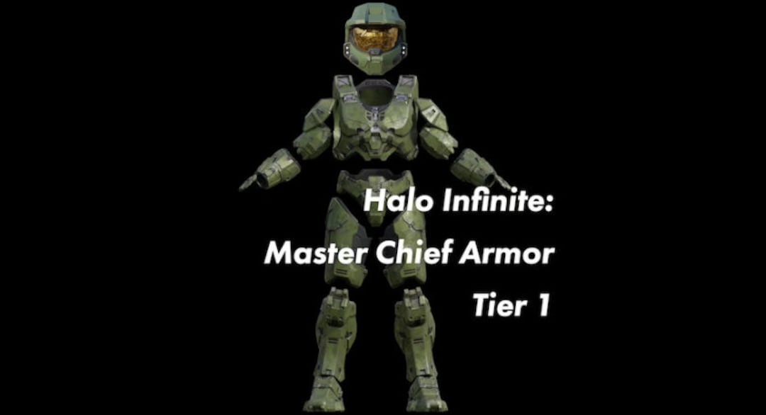 Halo Infinite: Master Chief Armor 3D File Kit (full Body and Helmet) - Etsy