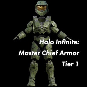 Halo Infinite: Master Chief Armor 3D File Kit (full Body and Helmet) - Etsy