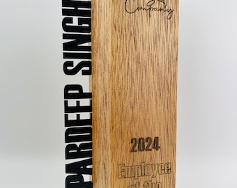 Customized Wood Awards for Any Occasion - Etsy