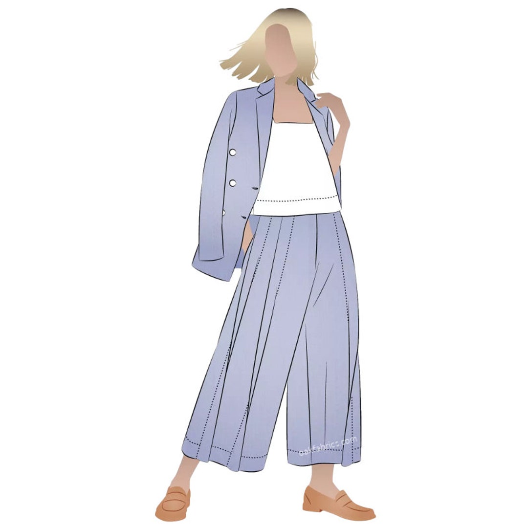 Style Arc / Printed Sewing Pattern / Atlas Pant - Etsy