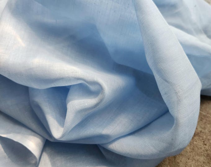 Cotton Gauze / Ice Blue - Etsy