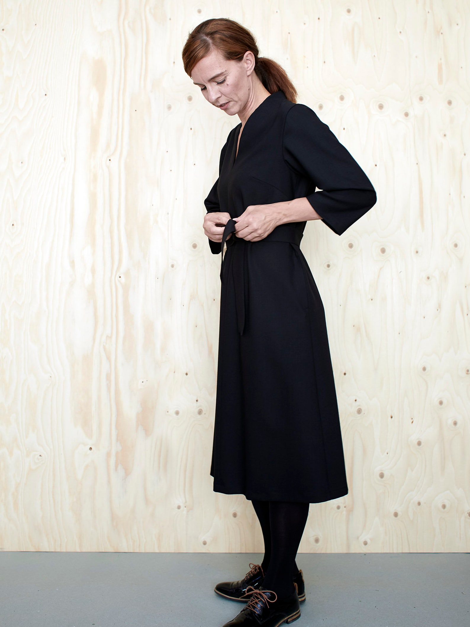 Assembly Line SWE / Printed Sewing Pattern / V-neck Dress | Etsy