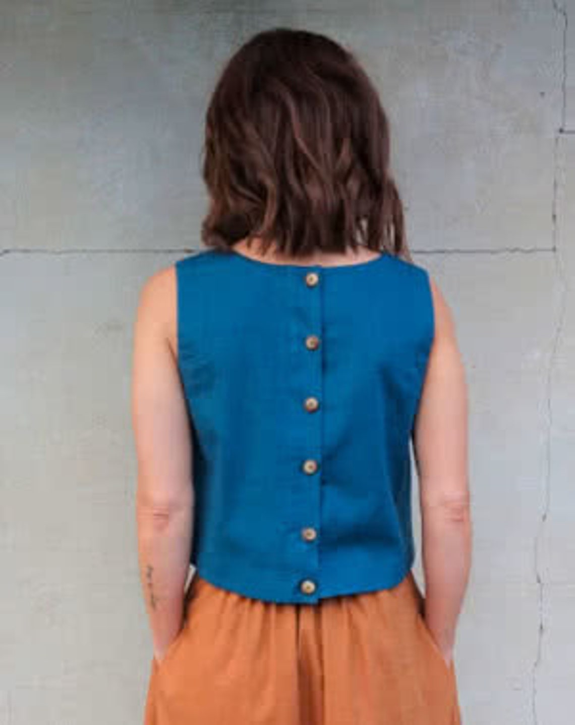 Style Arc AUS / Printed Sewing Pattern / Bonnie Woven Tops - Etsy